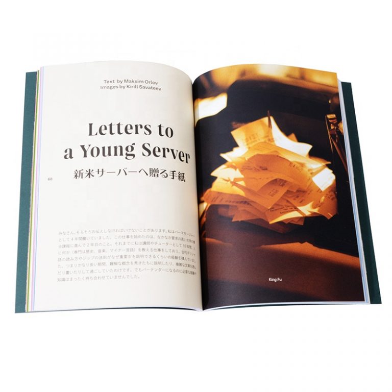 Perfect Binding Custom Magazine Printing | custom book printing