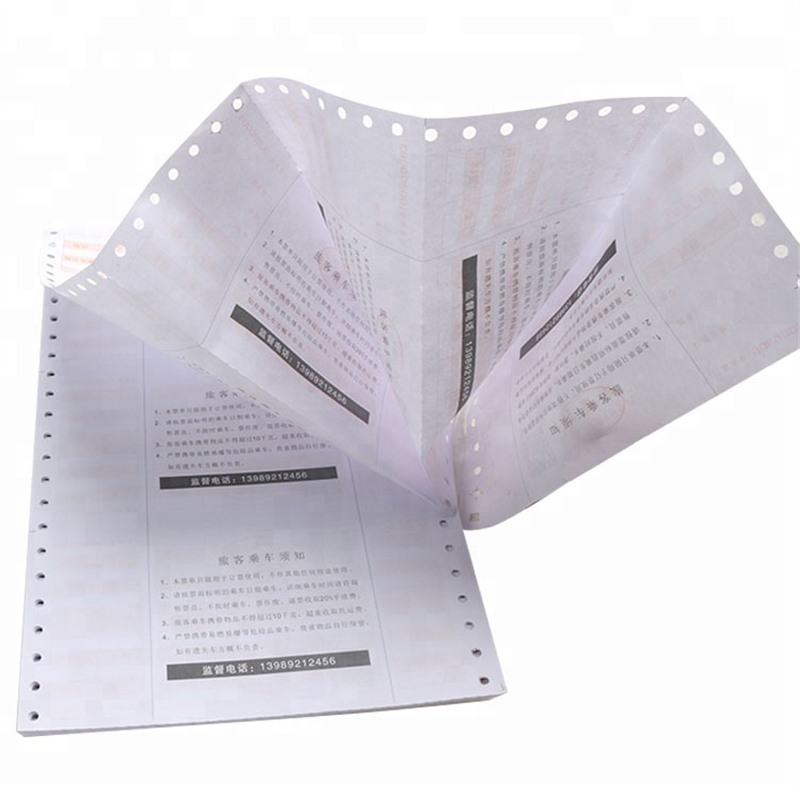 100% Wood Pulp NCR Paper Bill Book Printing