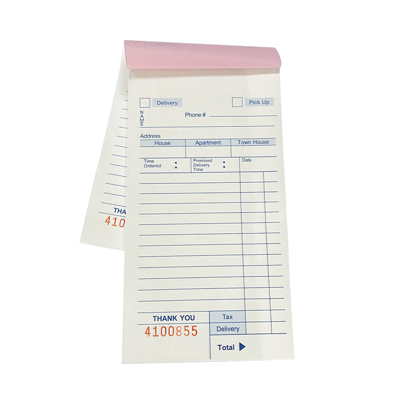3-ply carbonless copy paper bill book printing