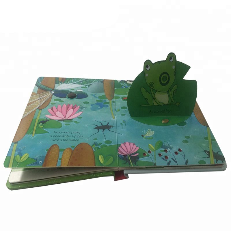 Custom thick board children book printing