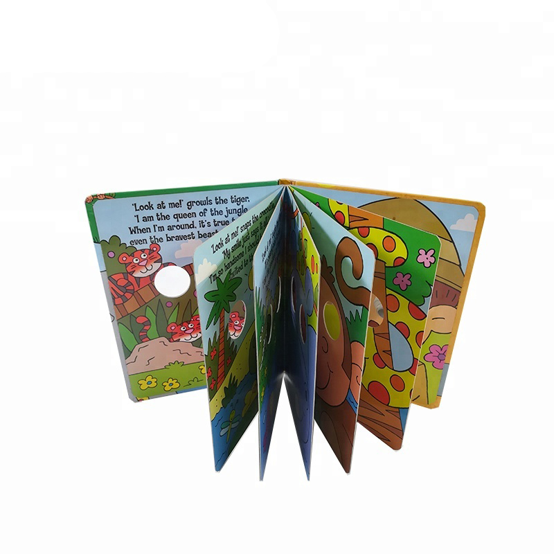 Custom thick board children book printing