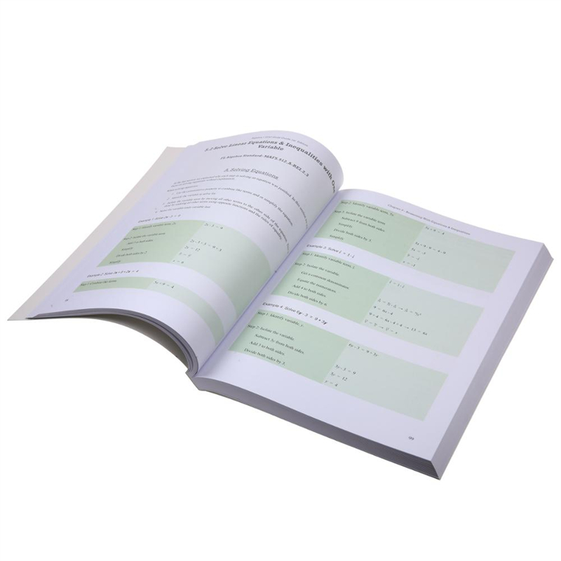 Art paper textbook printing for schools | custom book printing