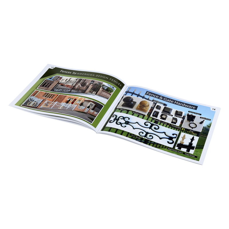 Full color landscape booklet printing