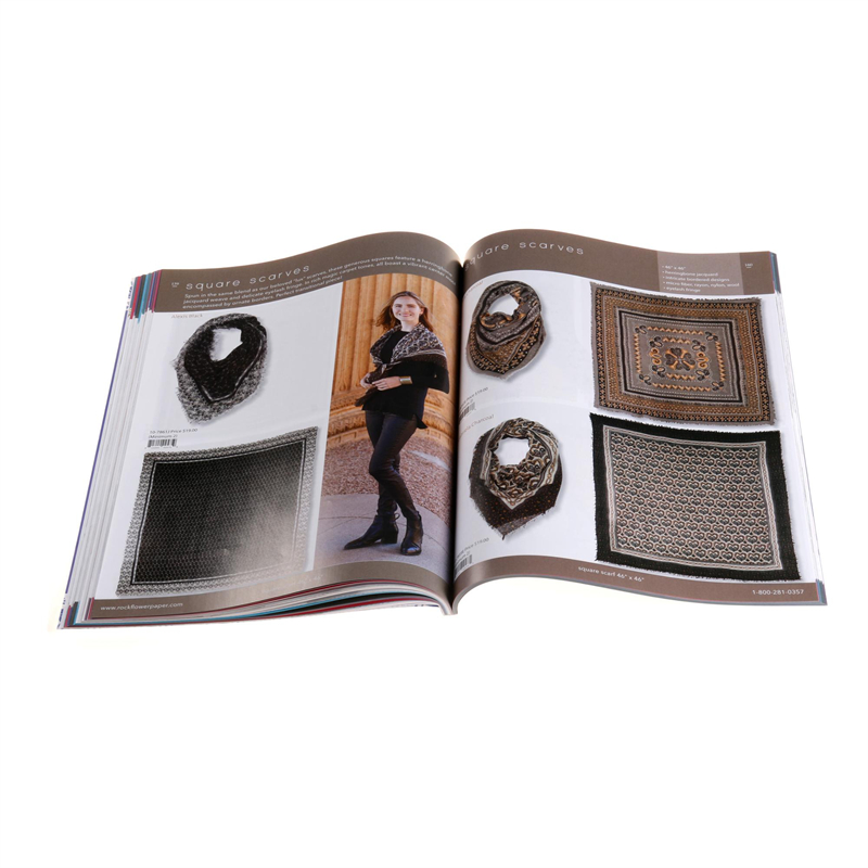 Clothing manual full color booklet printing