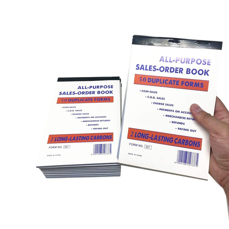 Guest Check Sample Receipt Bill Book Printing