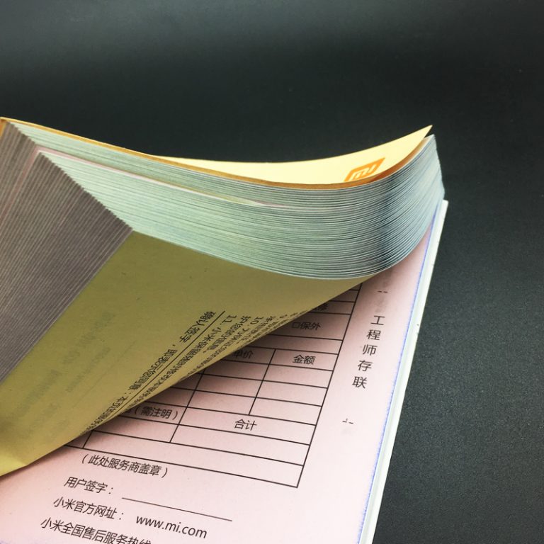 Carbonless Paper Triplicate Bill Book Printing