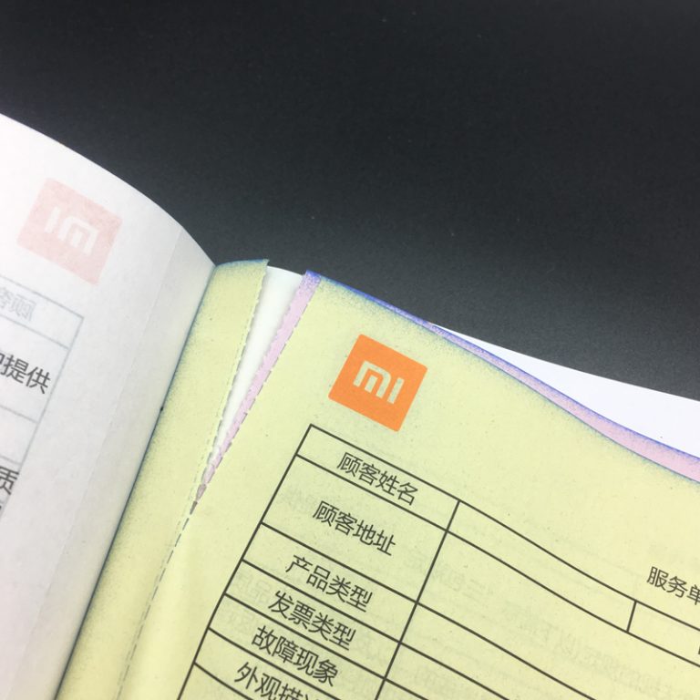 Carbonless Paper Triplicate Bill Book Printing