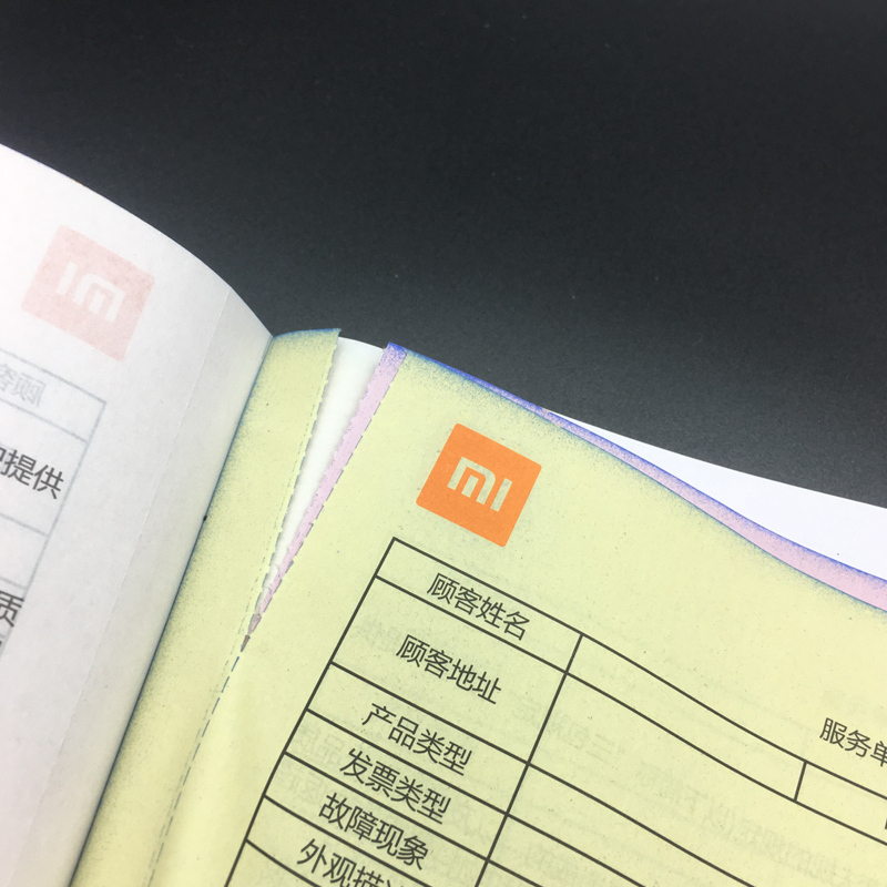 Carbonless Paper Triplicate Bill Book Printing