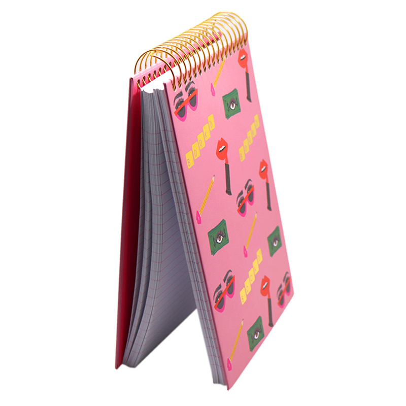 Customized Hardcover Spiral Coil Binding Book Printing